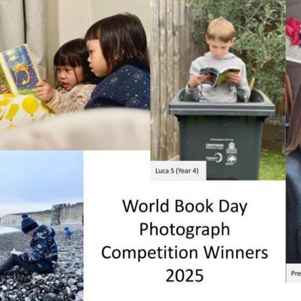 St Luke's CofE Primary School - Our World Book Day Winners!